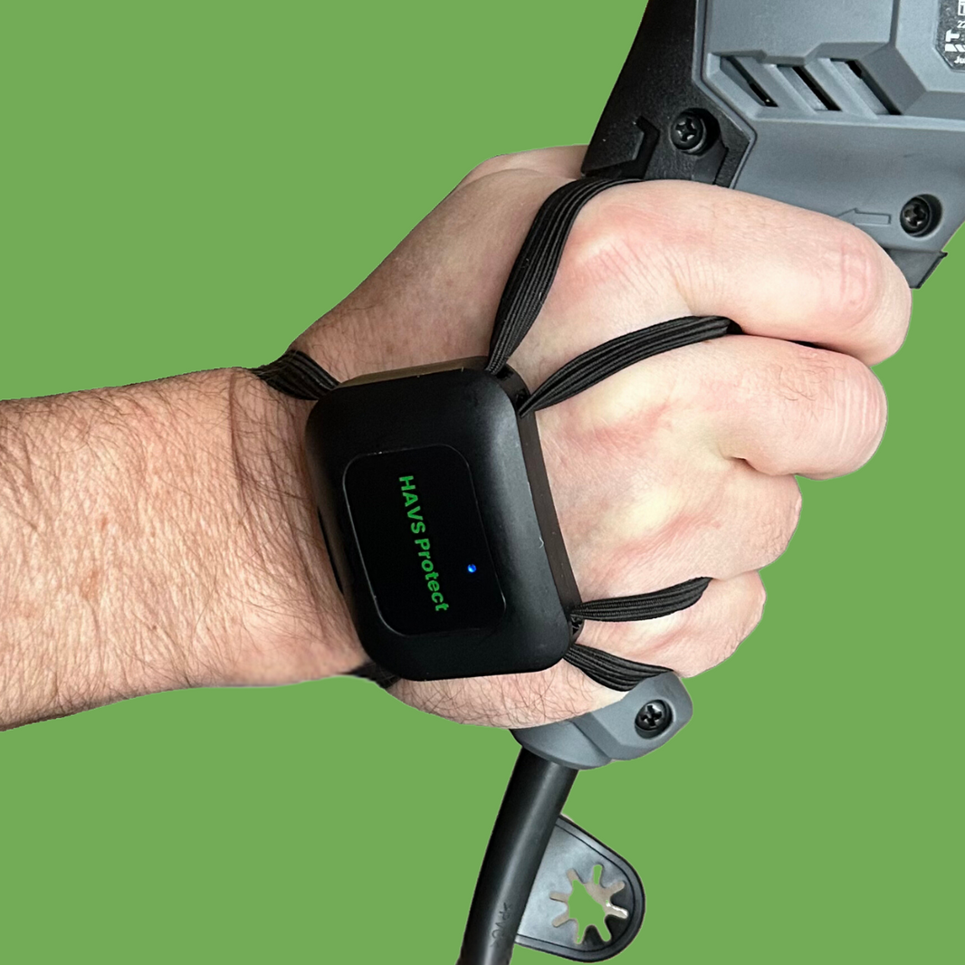 HAVS Protect Vibration Sensor measures and alarms in real time